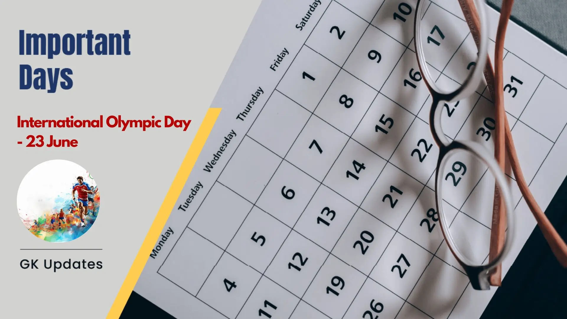 Celebrating International Olympic Day on June 23rd