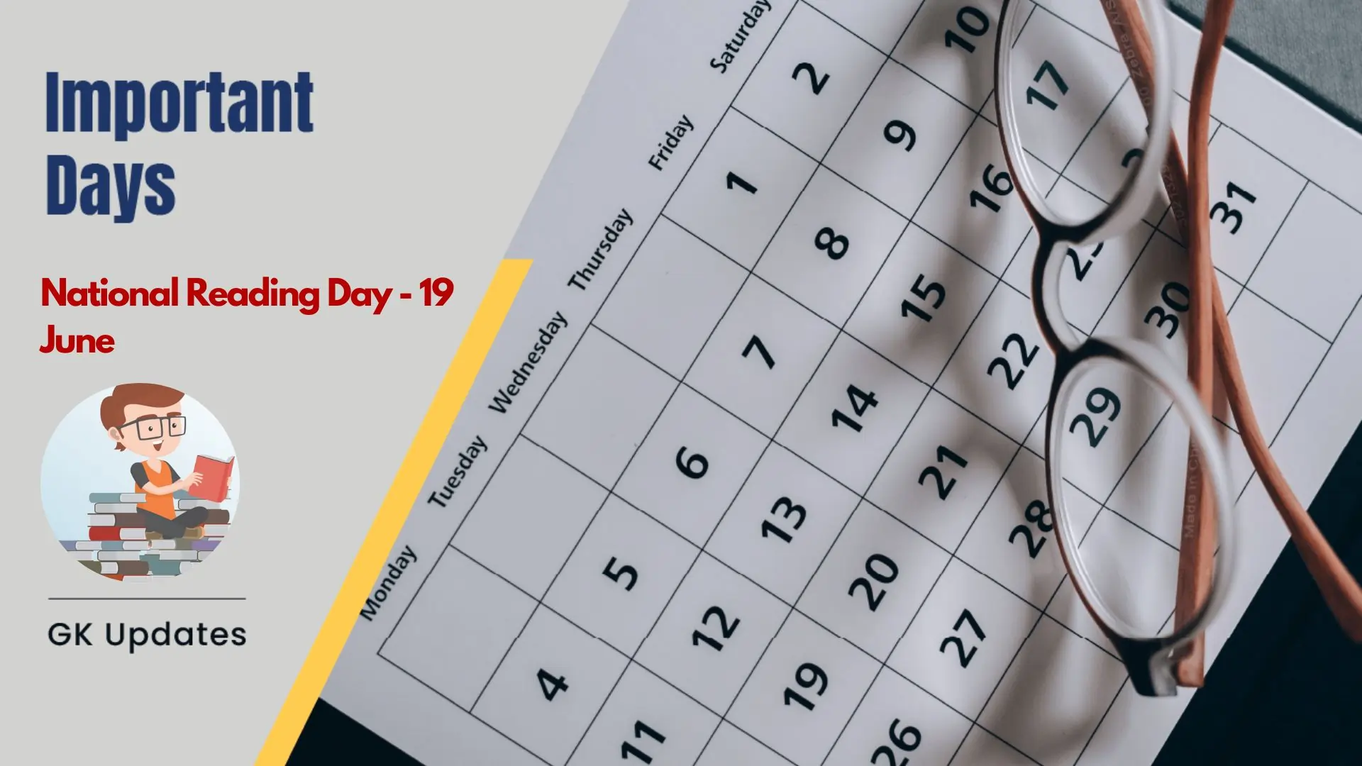 National Reading Day: Celebrating the Power of Books - 19th June