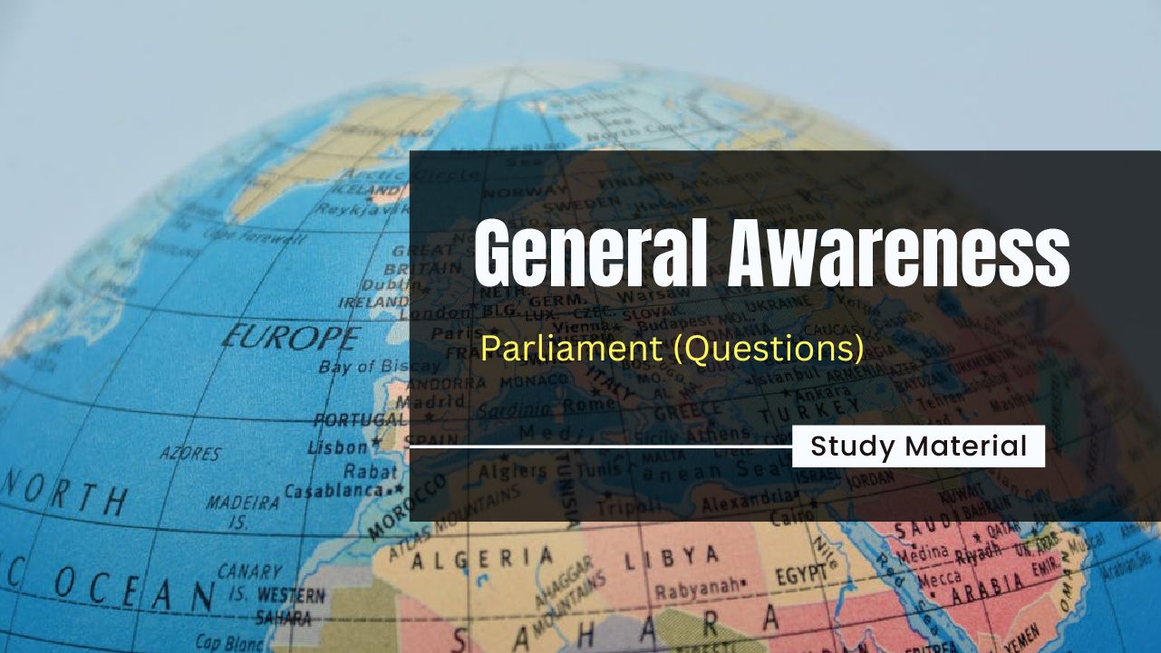 Parliament Questions PDF with detailed solutions