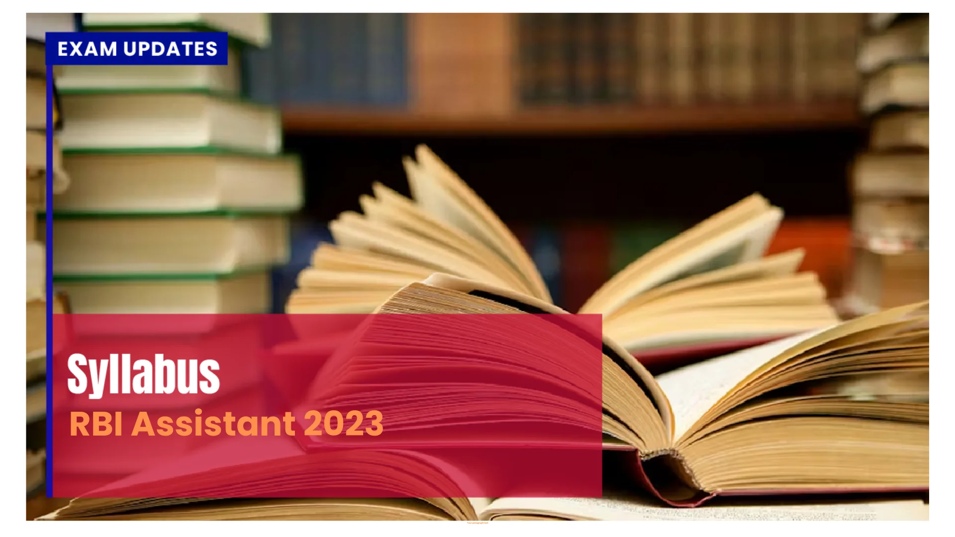 RBI Assistant Syllabus 2023 - Subject Wise Topics Weightage