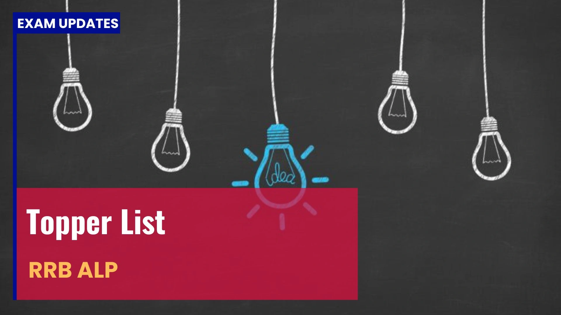 RRB ALP Topper List - Know the Regional Results