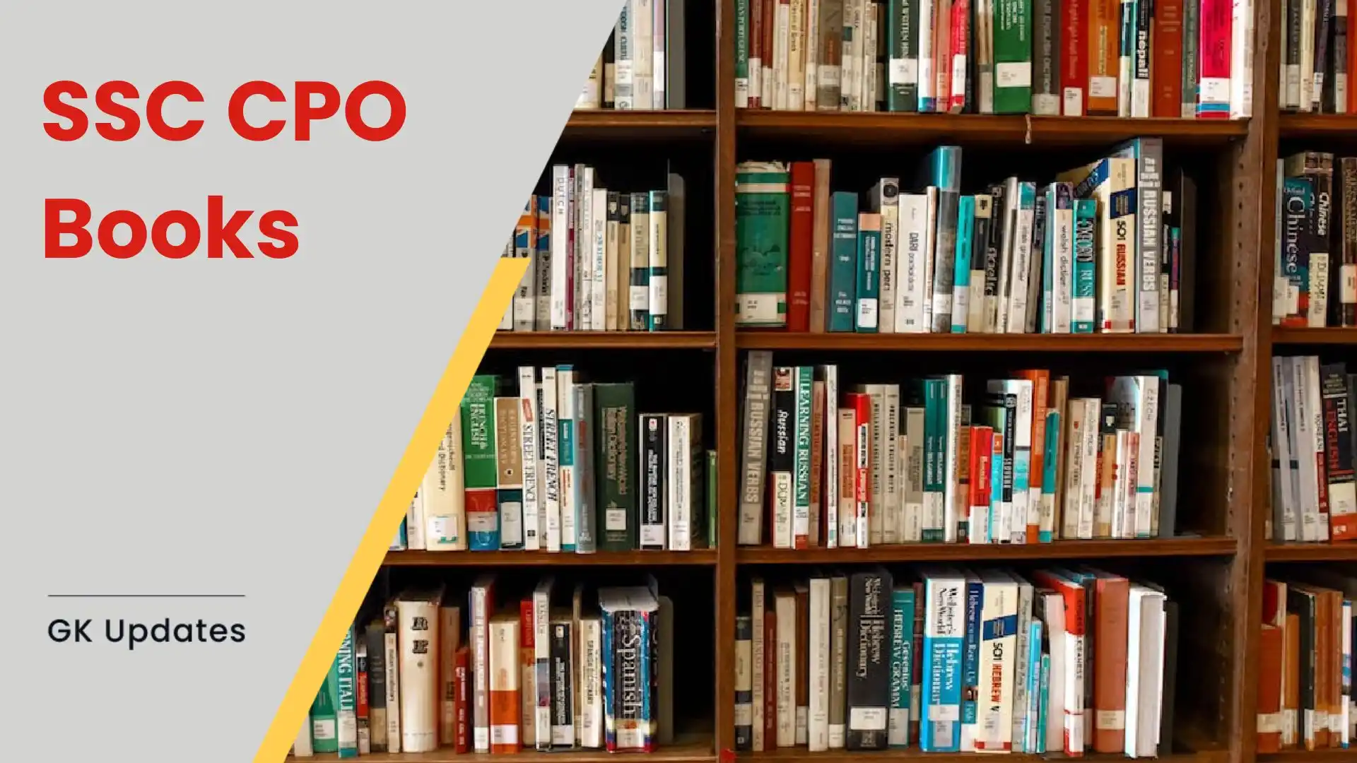 Comprehensive Guide to SSC CPO Books for Exam Preparation