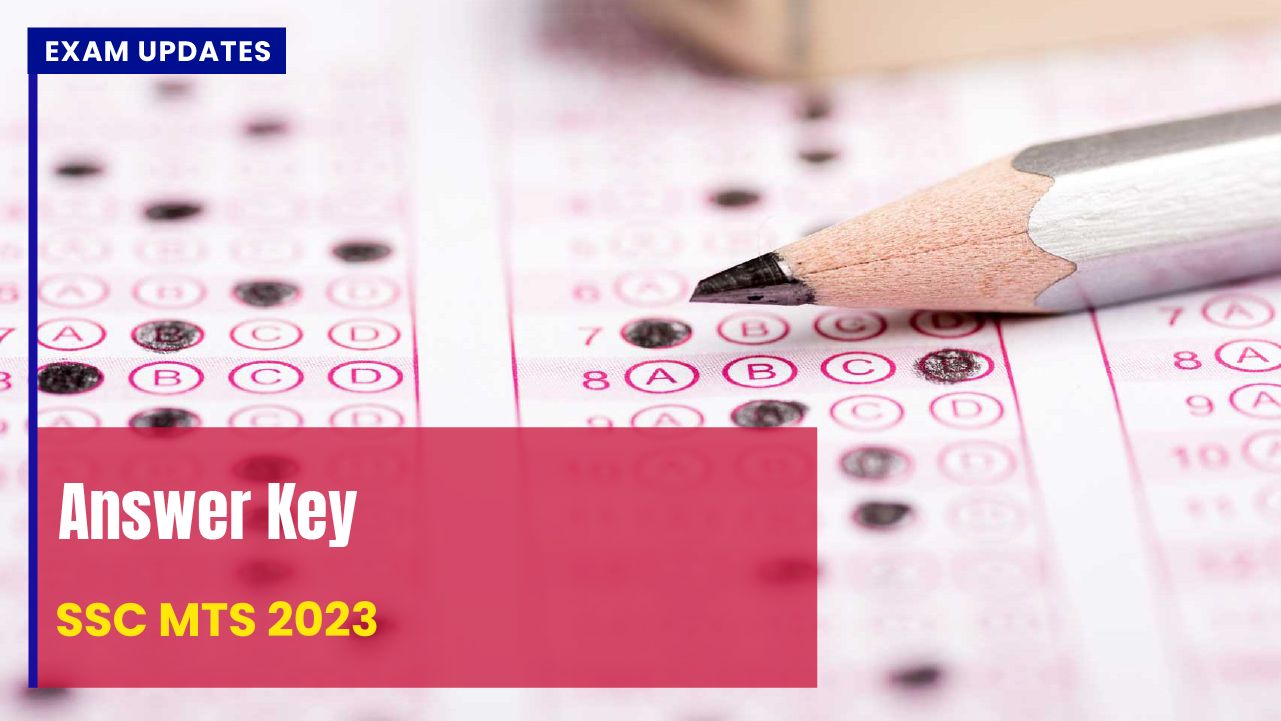 SSC MTS Answer Key 2023 - Check your Performance