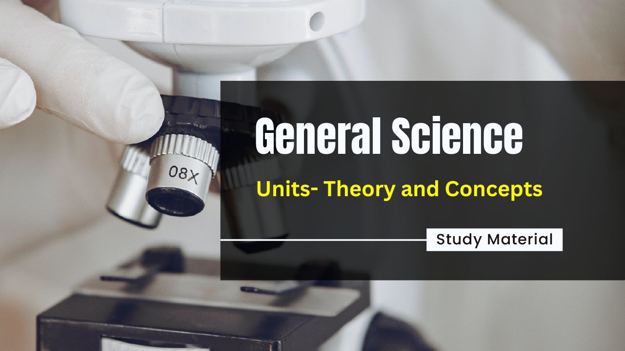 Learn the key concepts of Science topic - Units