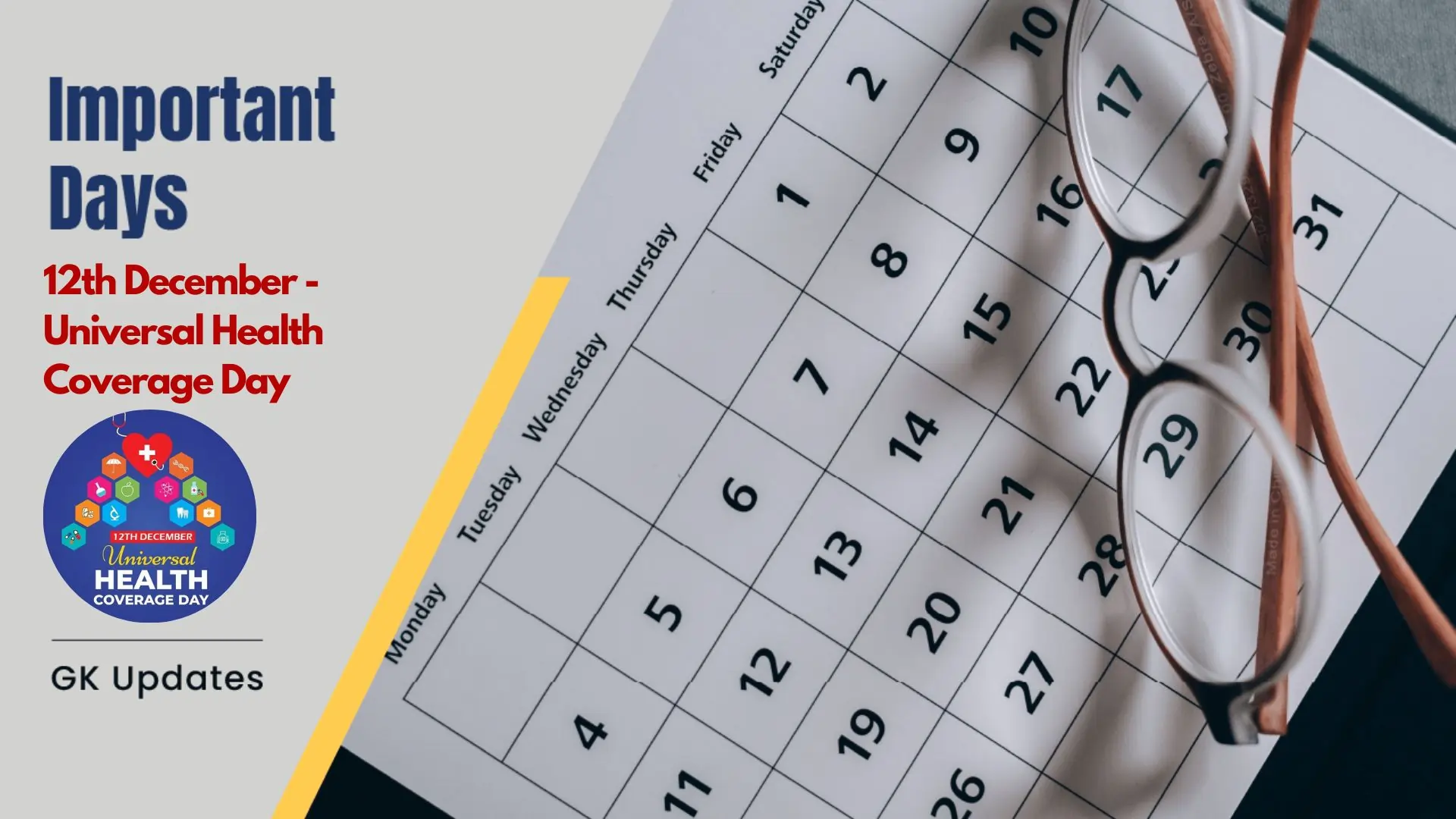 Health Coverage Day - A Global Commitment to Universal Well-being