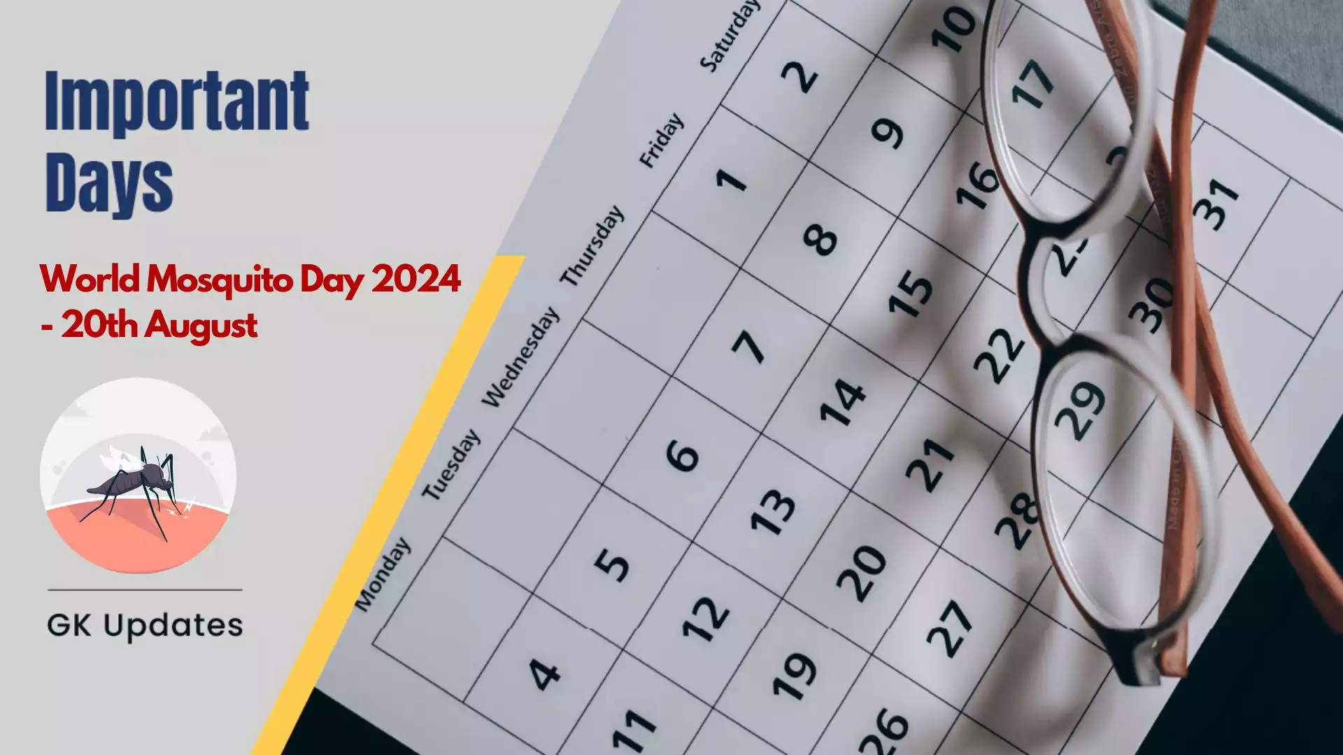 Combatting Mosquito-Borne Diseases: World Mosquito Day