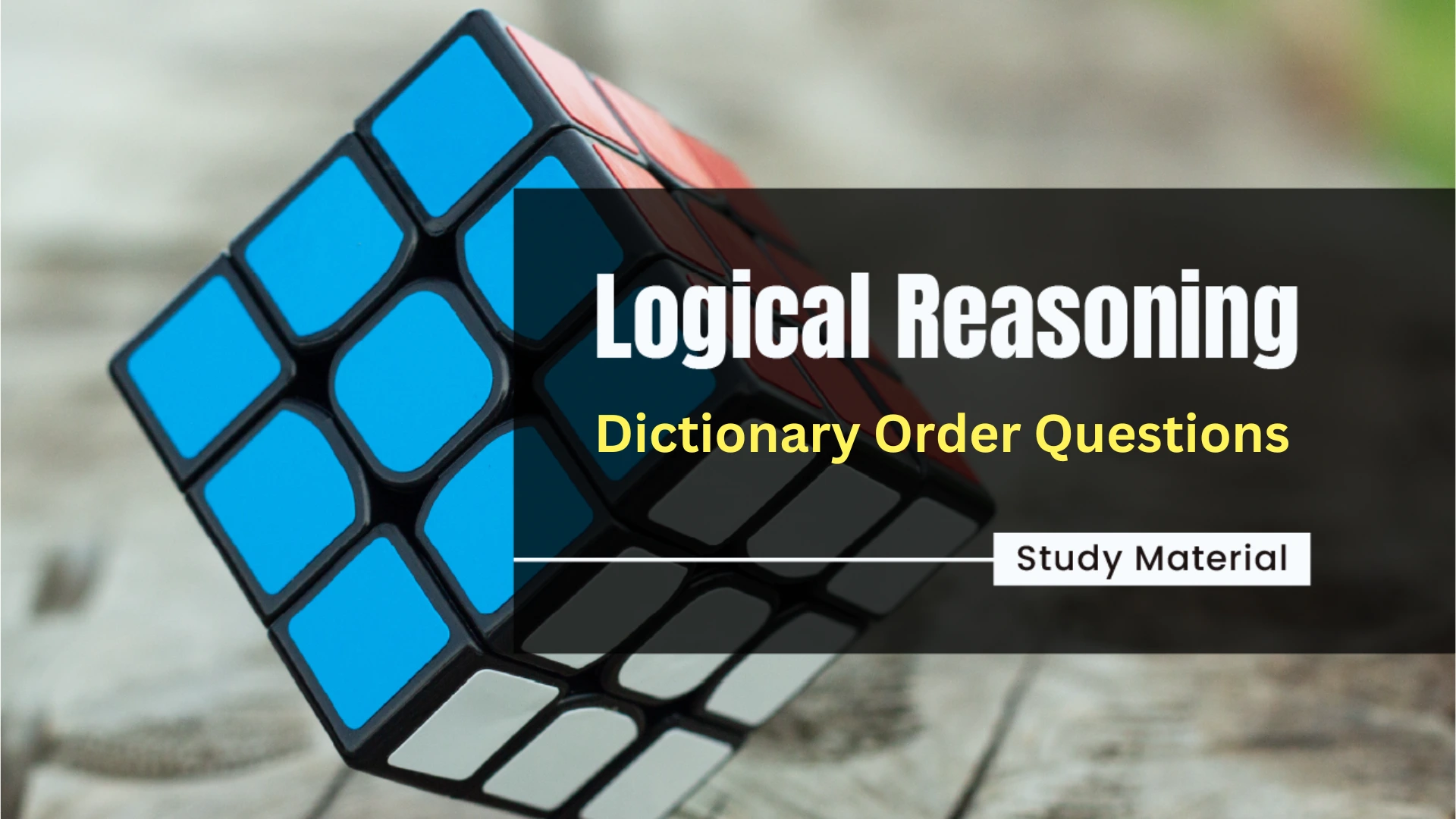 Dictionary Order Questions - Top 10 MCQs with Solutions